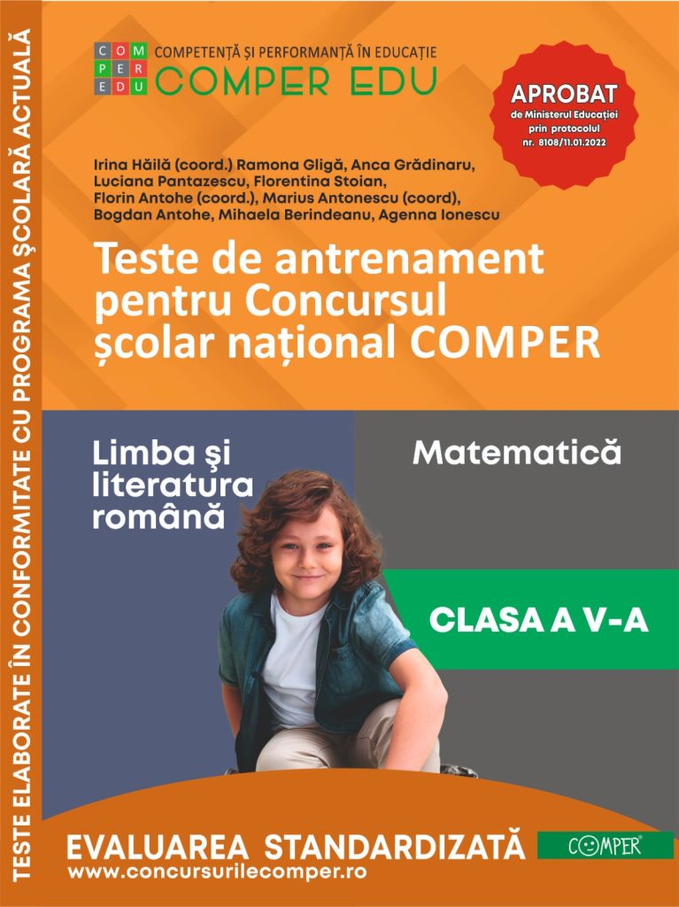 Teste pentru concursul COMPER – Editura Comper